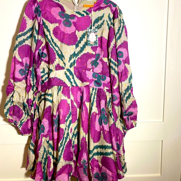 Oliphant | Dresses | New Oliphant Bloom Waisted Mini Dress Patola ...